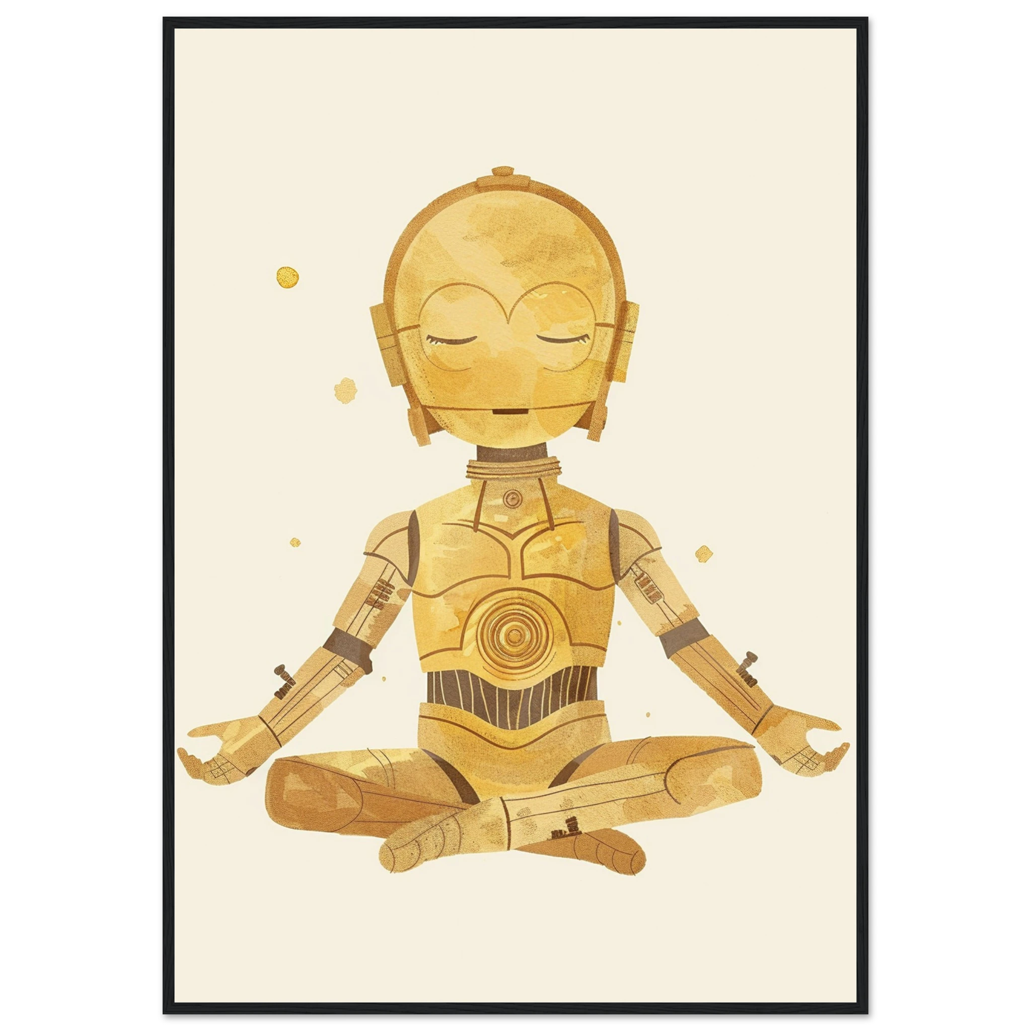 CUADRO ROBOT ZEN – Cuadros y láminas decorativas - DISENIART