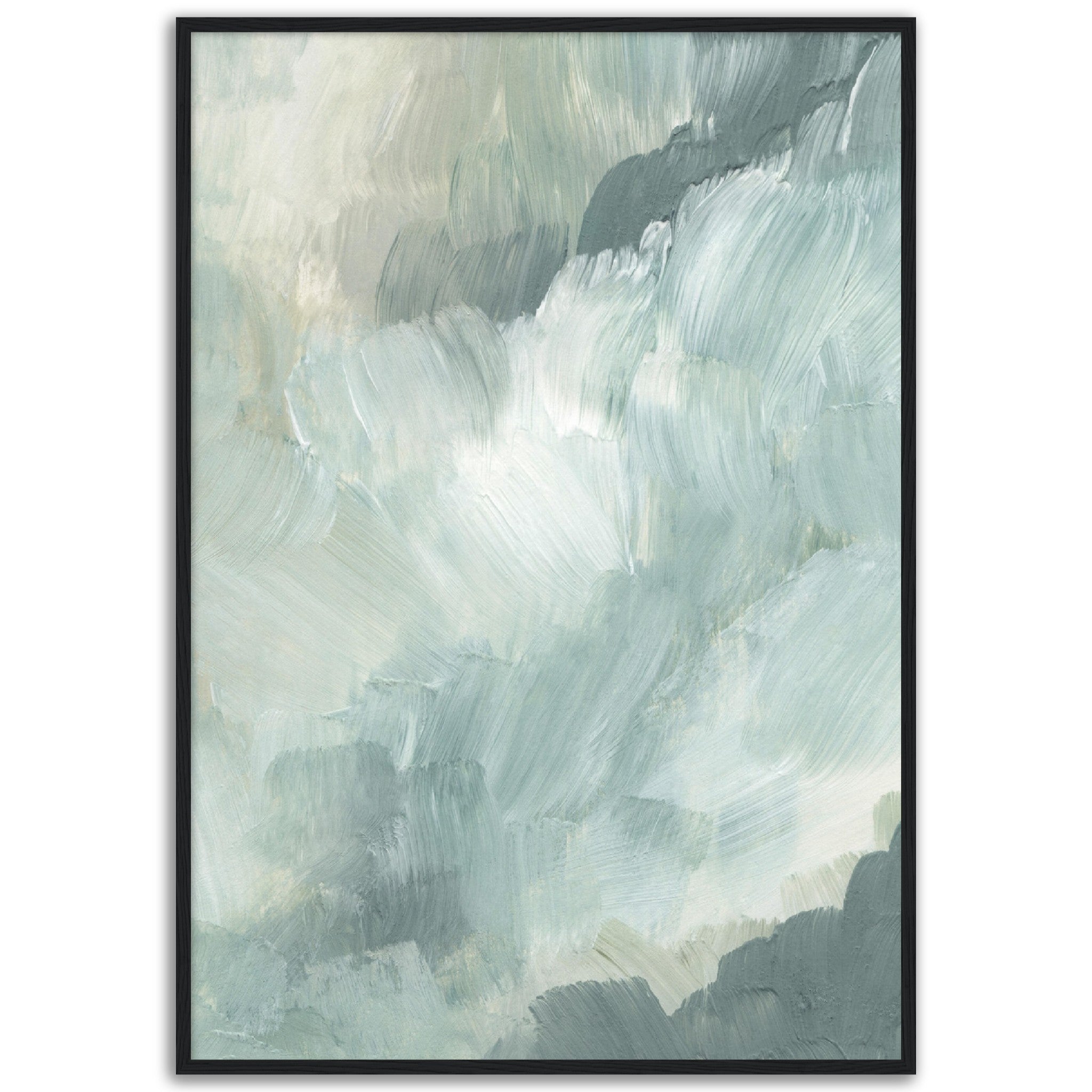 CUADRO VERDE ABSTRACT III – Cuadros y láminas decorativas - DISENIART